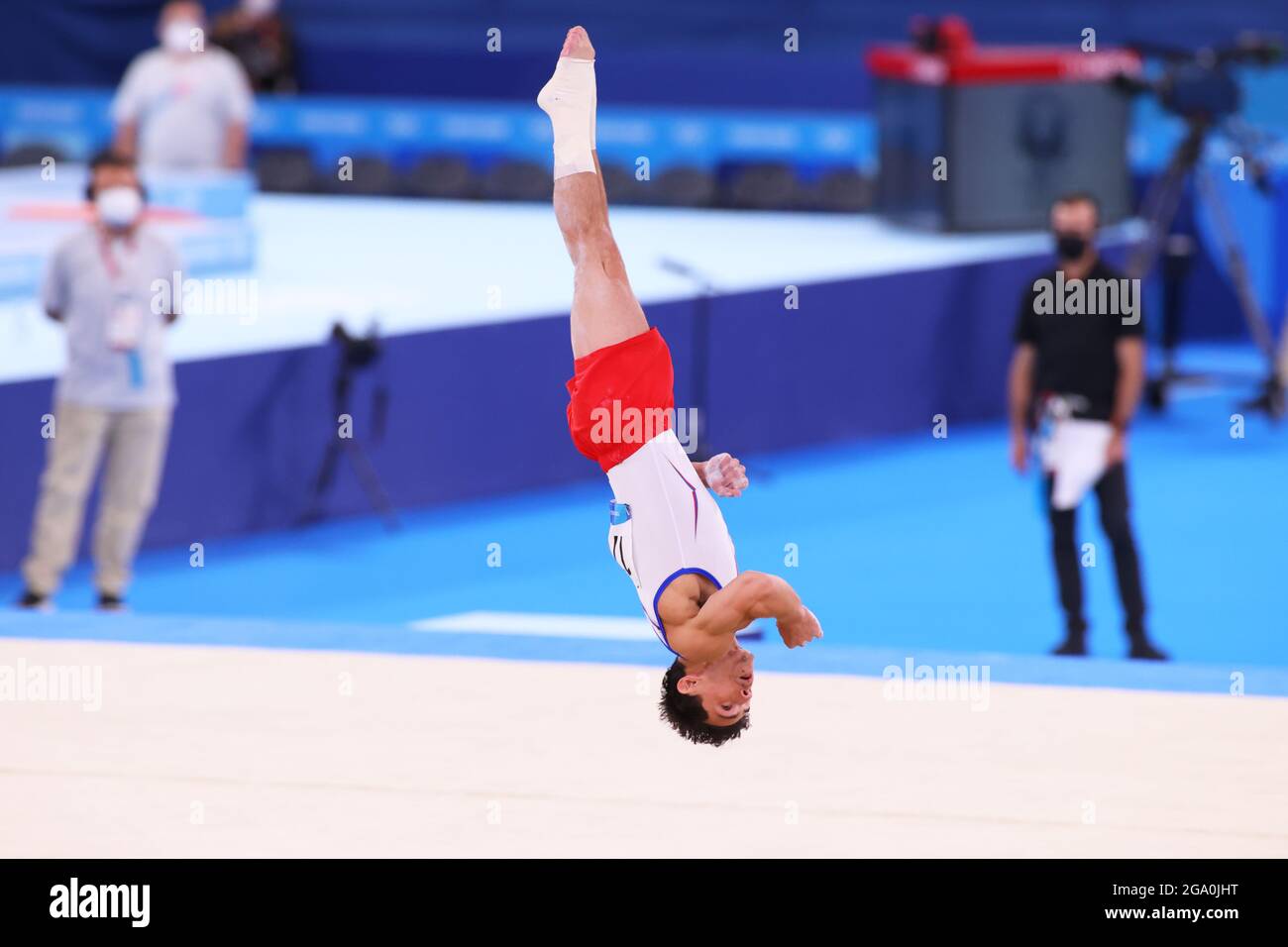 Tokyo, Japan. 28th July, 2021. Artur Dalaloyan (ROC) Gymnastics ...