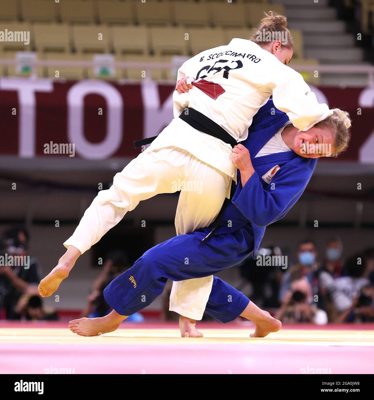 TOKYO, 28-07-2021, Nippon Budokan, Tokyo 2020 Olympic Games, Judo -70kg ...