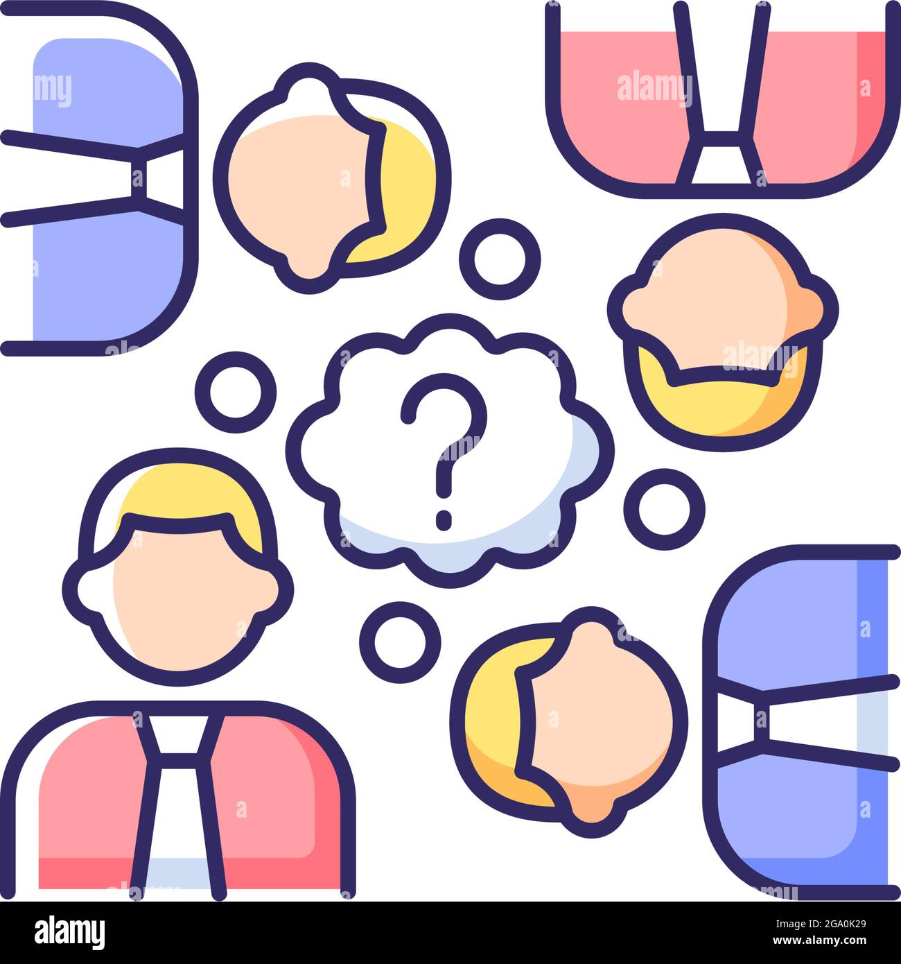 Collective thinking RGB color icon Stock Vector Image & Art - Alamy Collective thinking RGB color icon Stock Vector Image & Art - Alamy