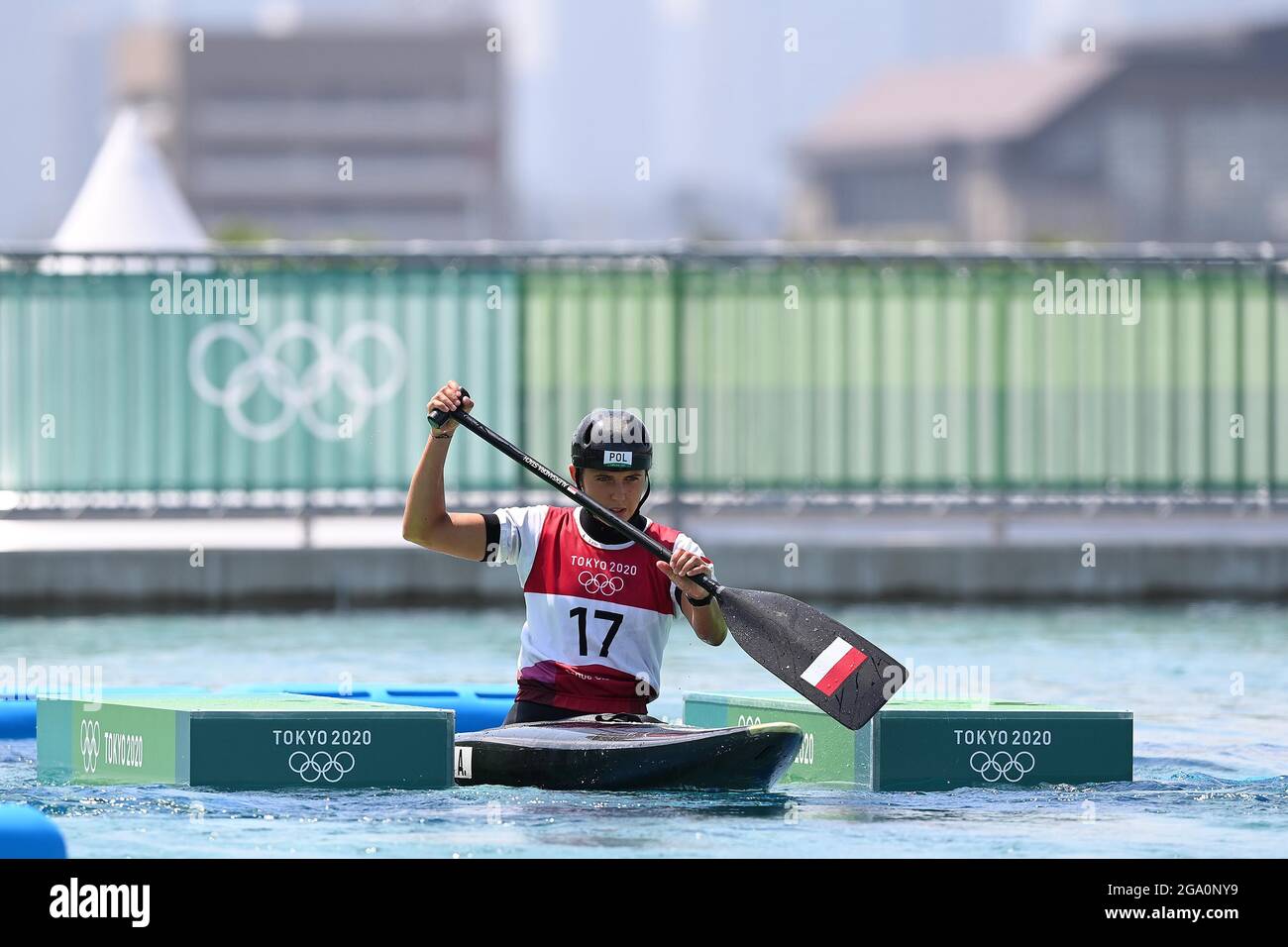 Tokyo, Japan. 28th July, 2021. Canoe Slalom. Kasai Canoe Slalom Centre ...