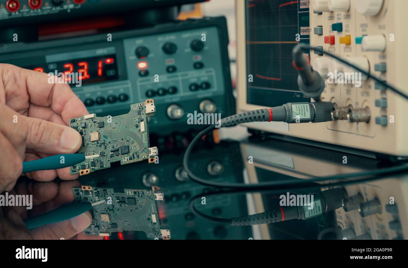 Development Of The Design Of An Electronic Device In The Laboratory Of Semiconductor Electronics