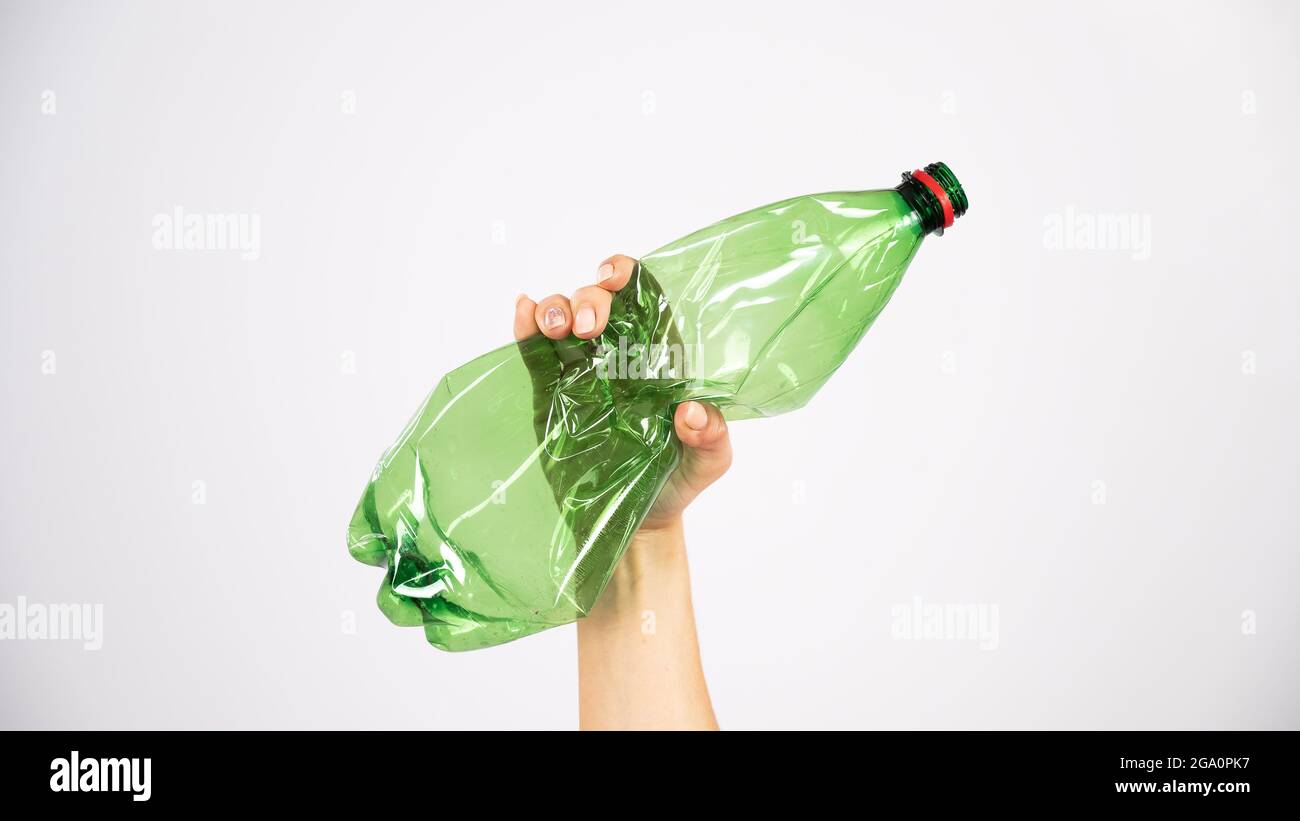 Female hand sorting plastic hi-res stock photography and images - Alamy