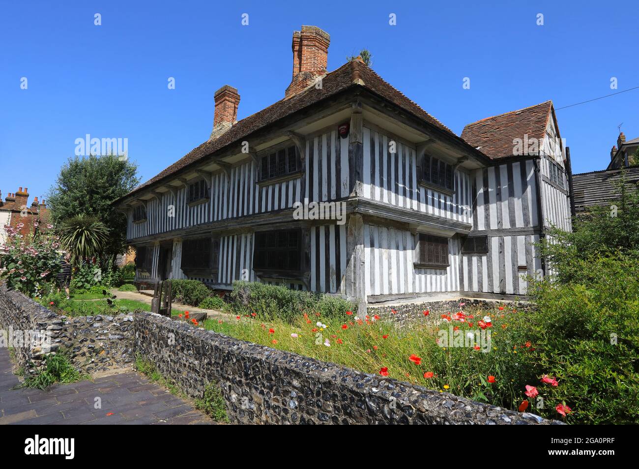 The Tudor House, the oldest building in old Meergate, built in 1525 ...