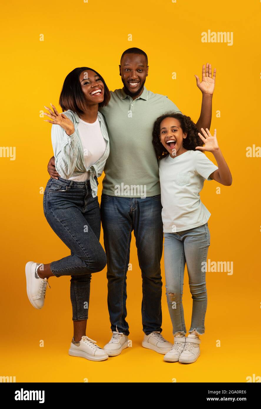 African waving goodbye hi-res stock photography and images - Alamy