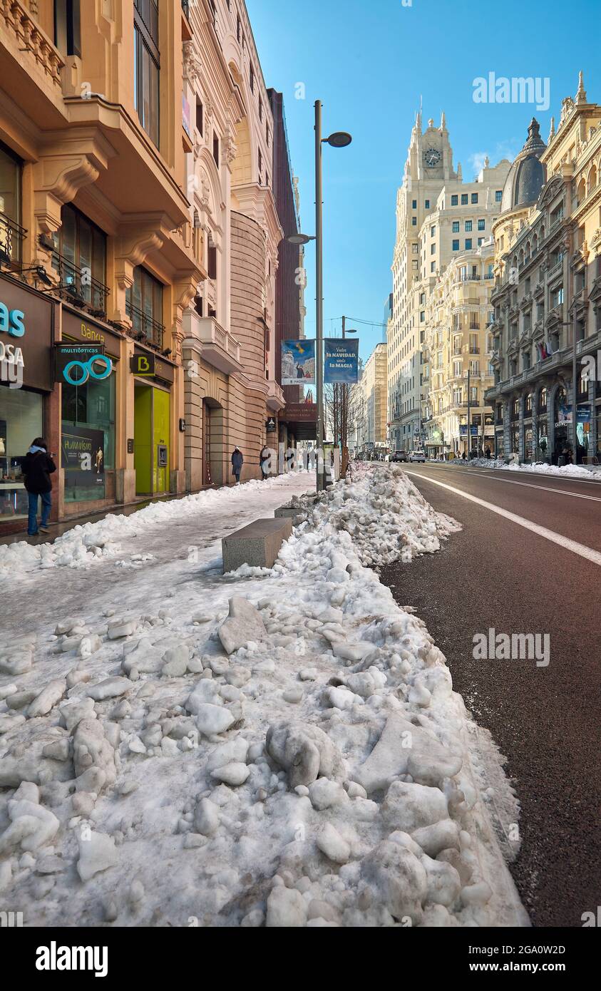 Filomena 2021 hi-res stock photography and images - Alamy