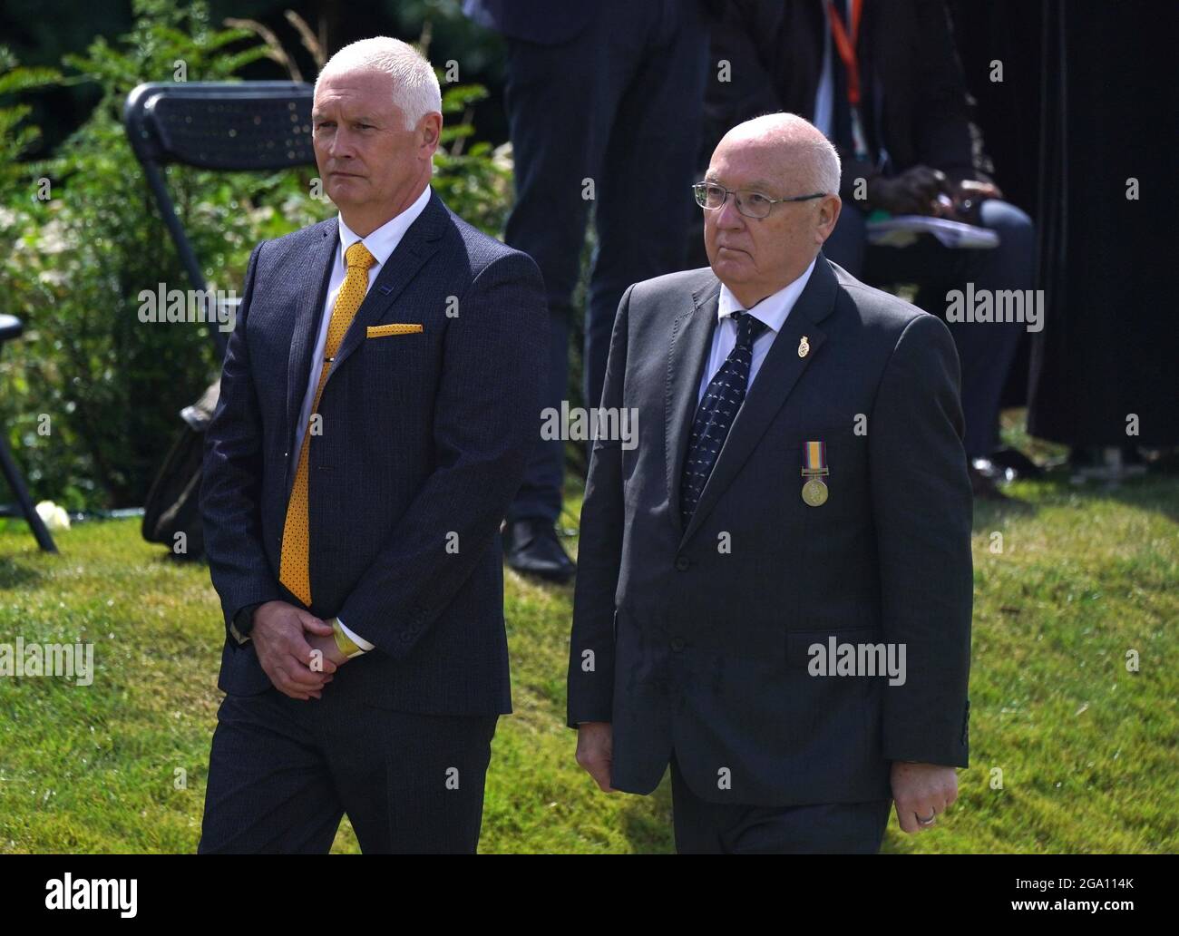 Bryn Hughes (left) and Paul Bone (right), the fathers of murdered ...