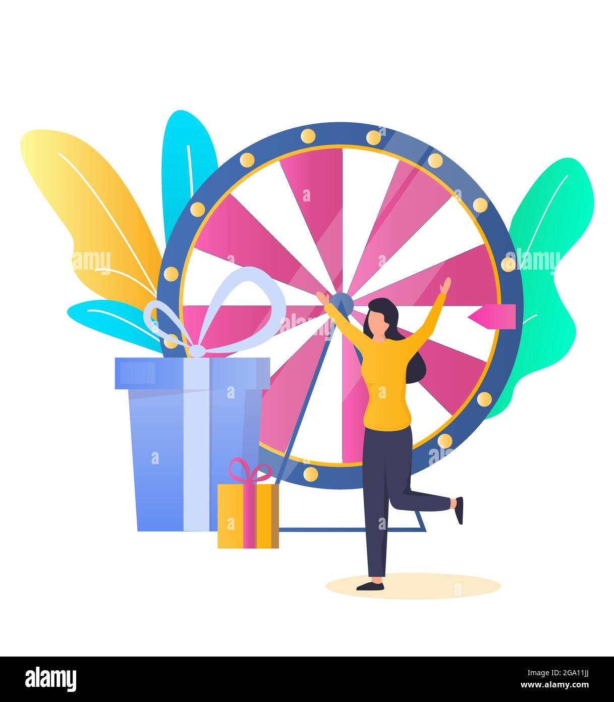 Prize wheel hi-res stock photography and images - Alamy