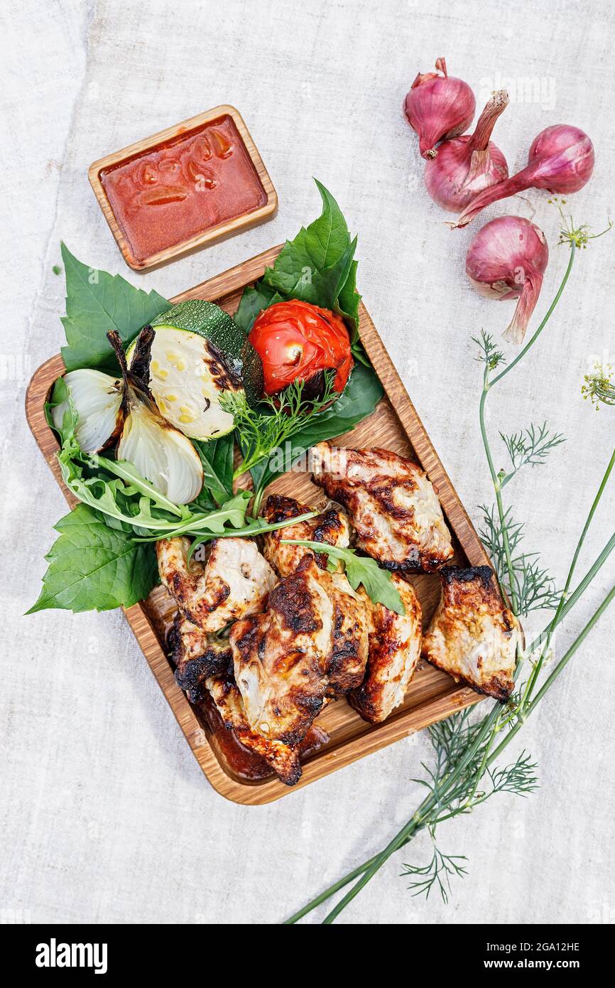 Shish kebab bbq hi-res stock photography and images - Alamy