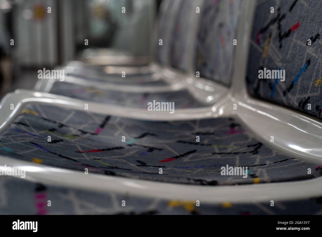 Upholstery train seat hi-res stock photography and images - Alamy