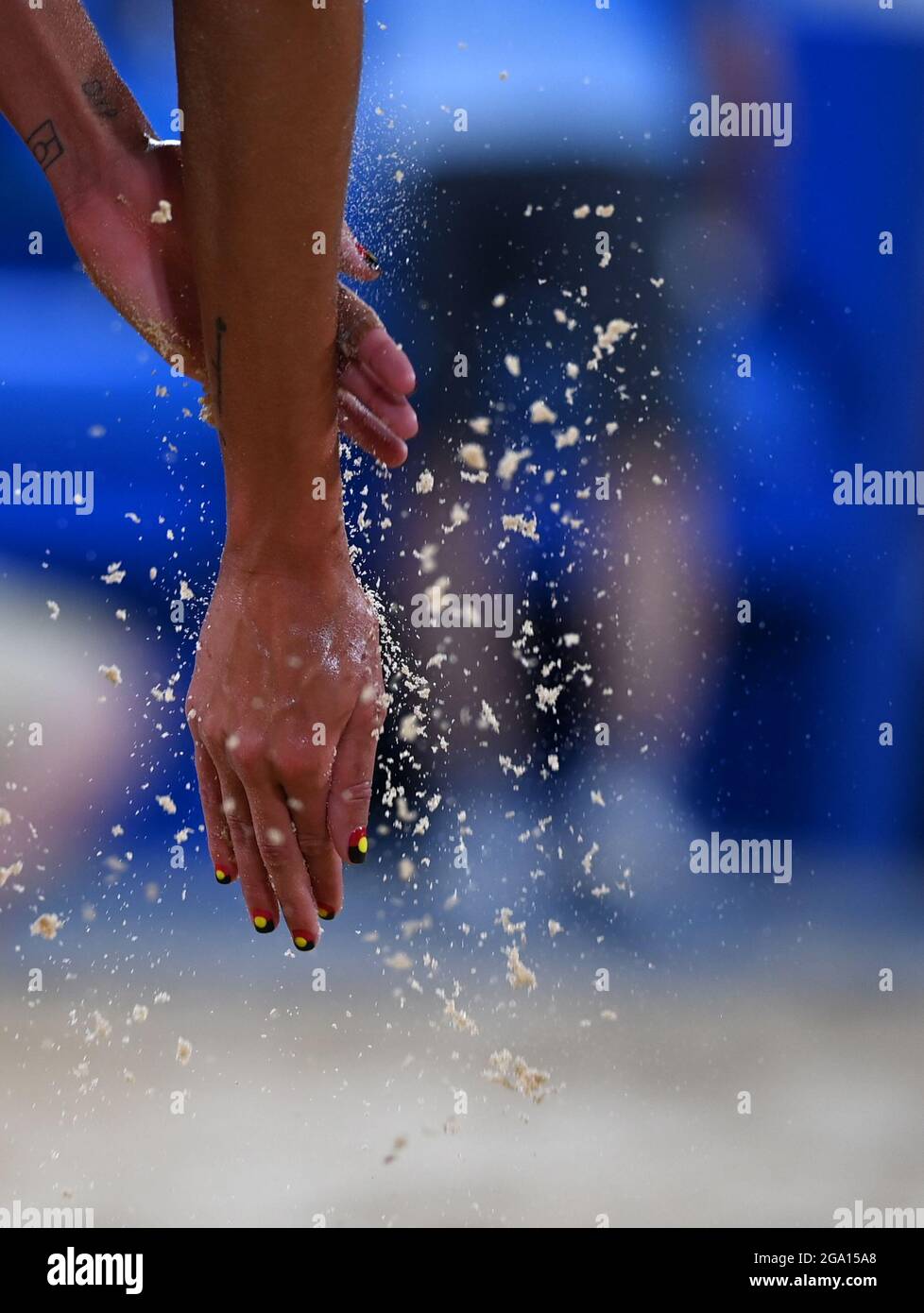 Tokyo, Japan. 28th July, 2021. Taliqua Clancy of Australia competes ...