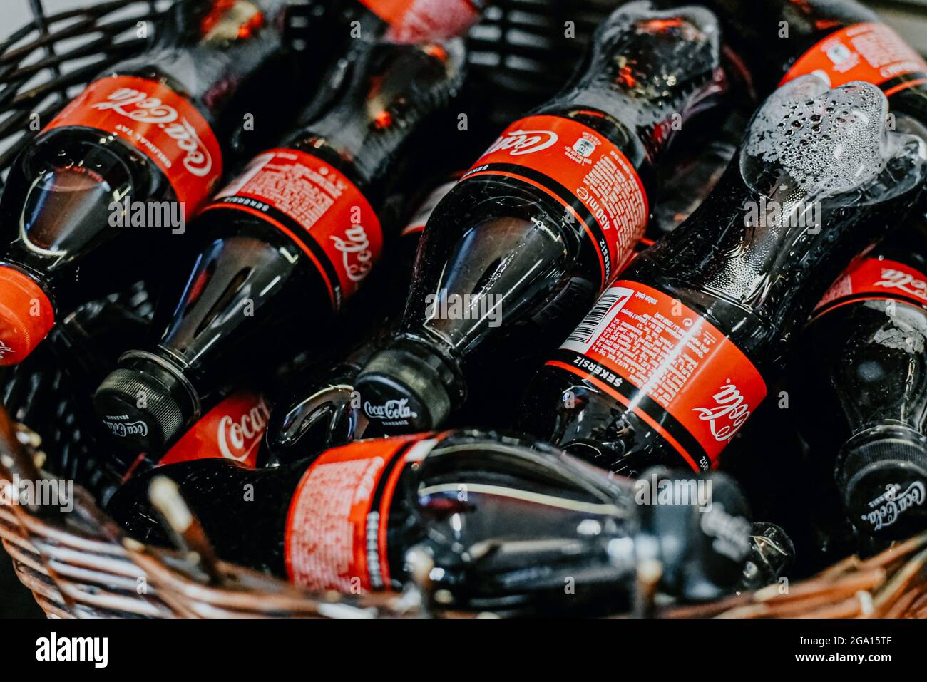 Soda Water Bottle By Coca Cola