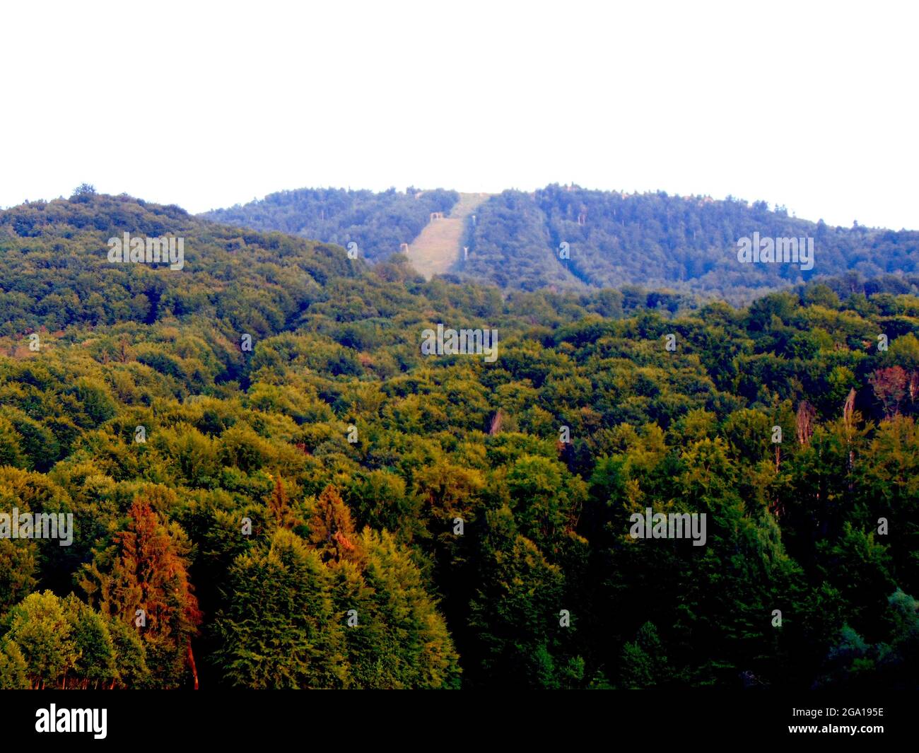 landscape in Maramures county near Mogosa lake Stock Photo - Alamy