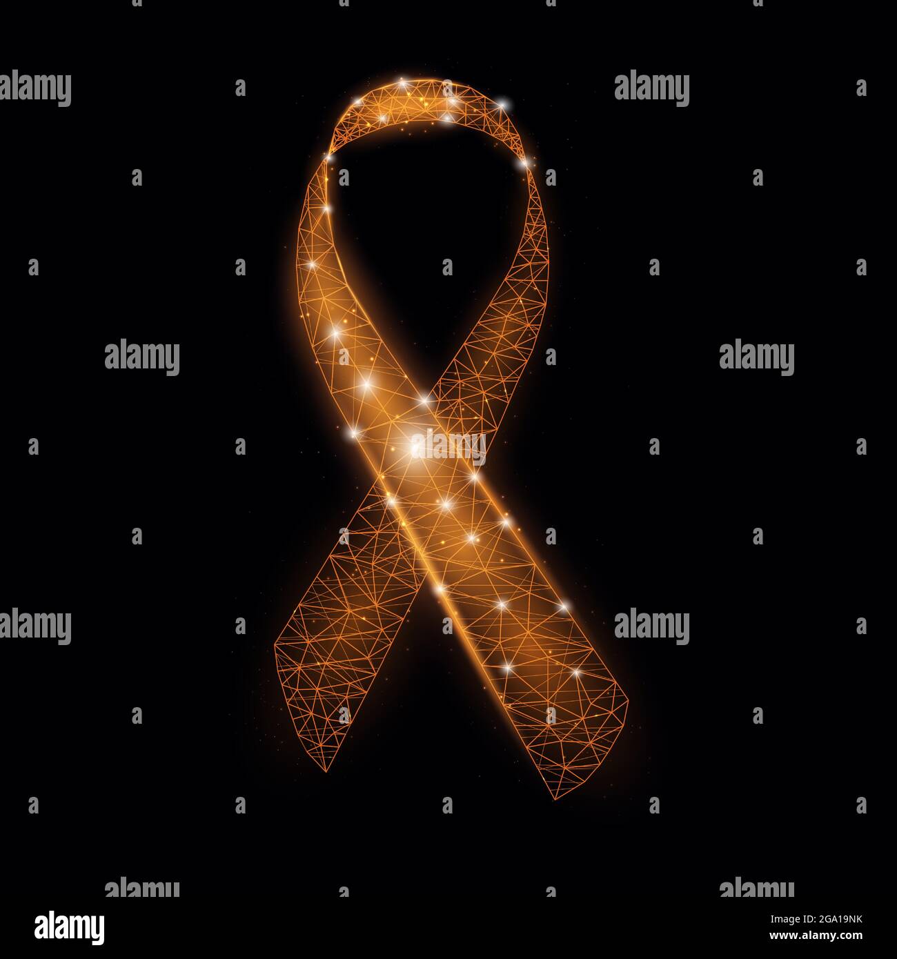 Orange ribbon awareness Kidney Cancer, Leukemia, Multiple Sclerosis ...