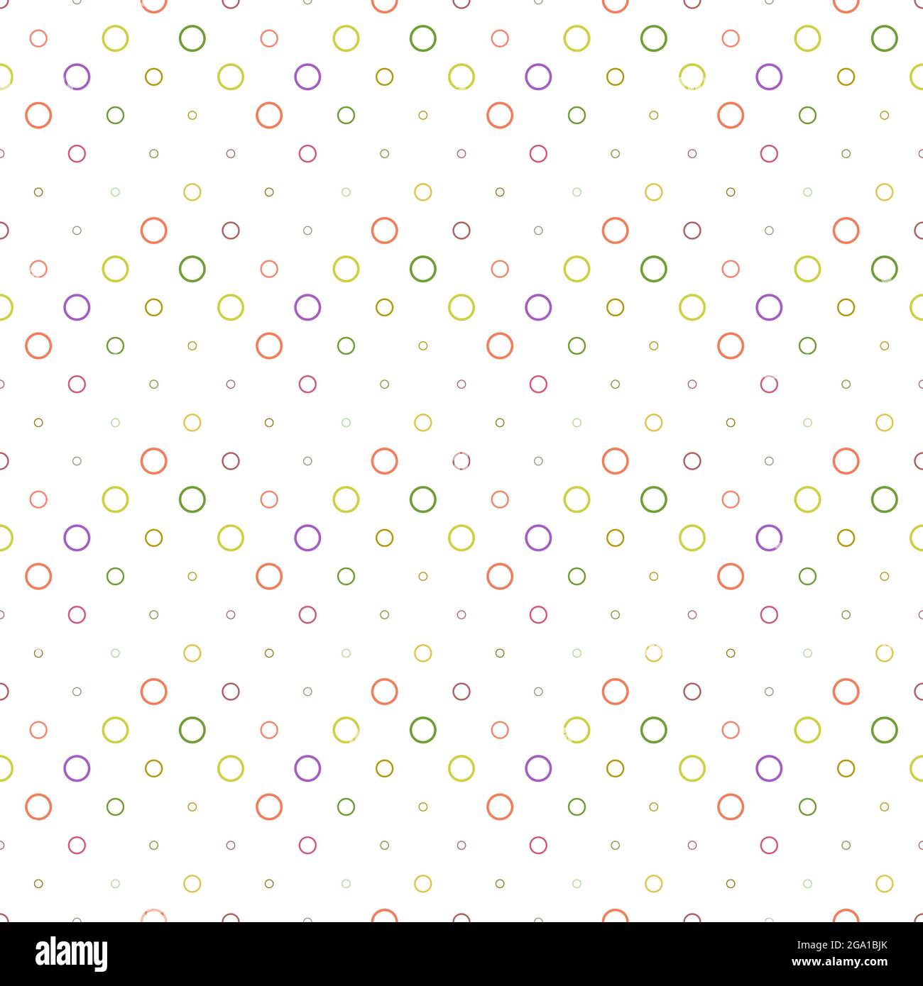 Abstract Seamless Geometrical Ring Pattern Background Design Stock Vector Image And Art Alamy