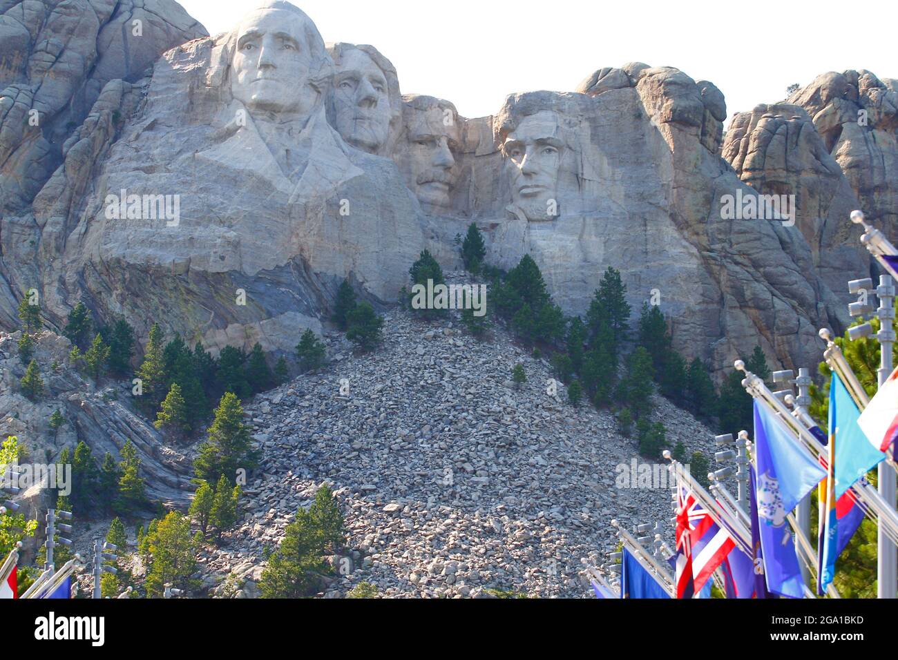 Mount Rushmore National Memorial, South Dakota Stock Photo - Alamy