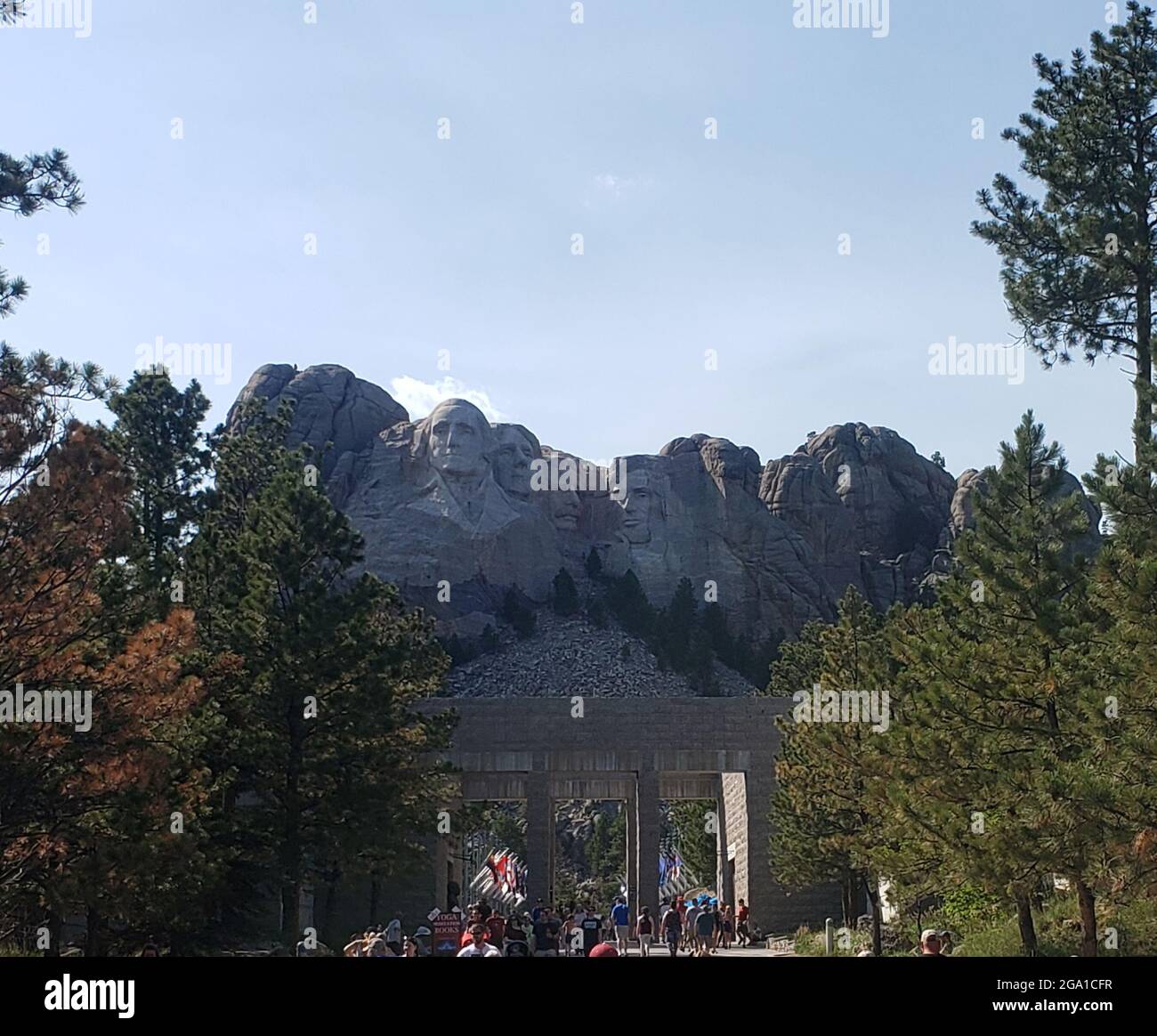 Mount Rushmore National Memorial, South Dakota Stock Photo - Alamy