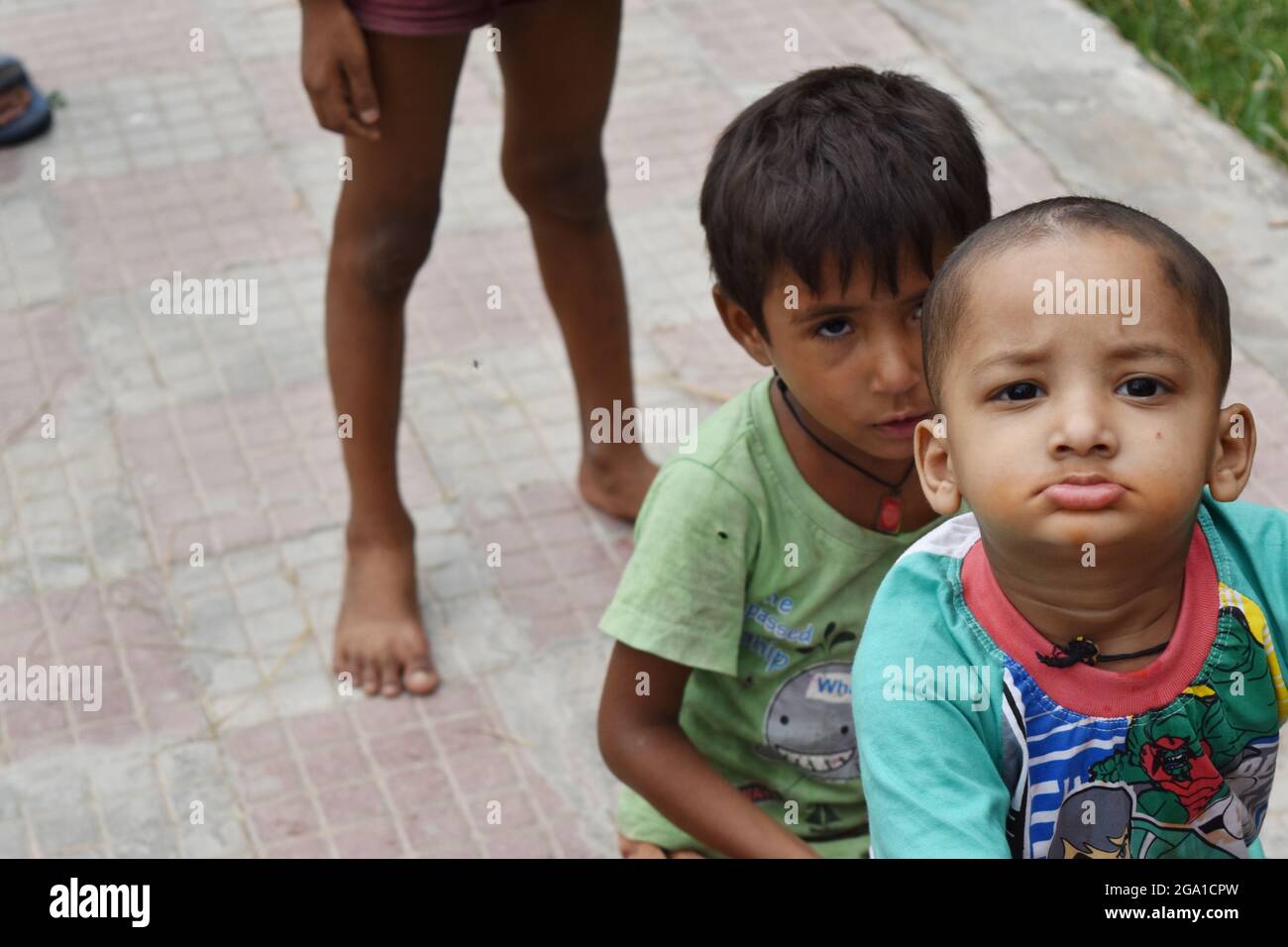 Dirty street kids hi-res stock photography and images - Alamy