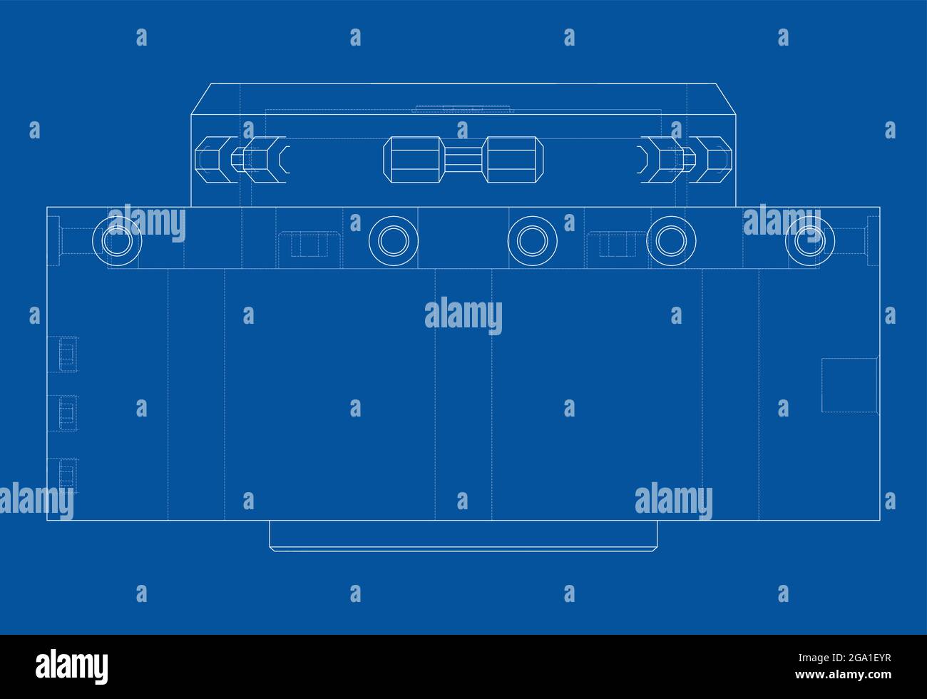 Abstract industry object concept. Vector Stock Vector Image & Art - Alamy