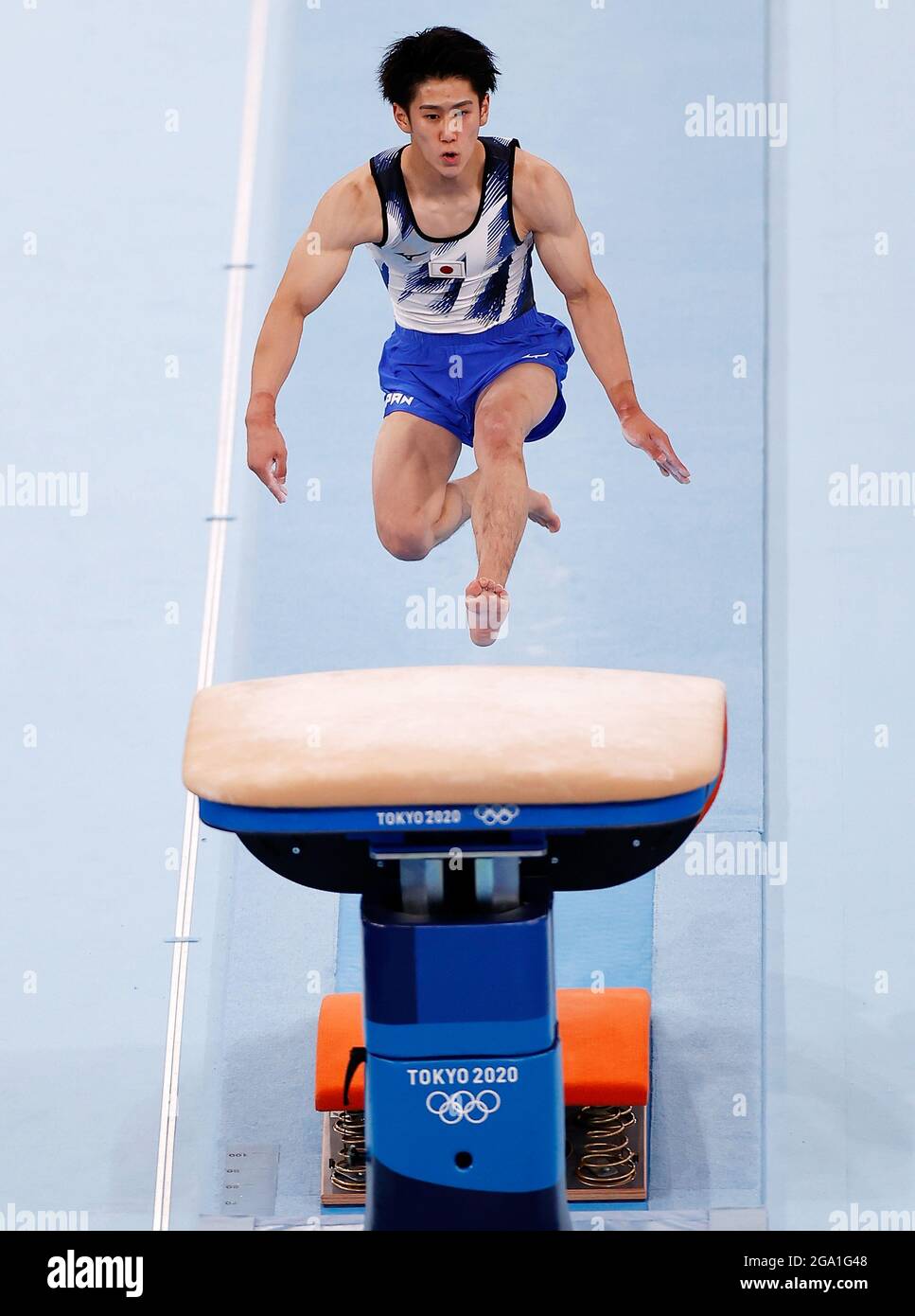 Tokyo, Japan. 28th July, 2021. Hashimoto Daiki of Japan competes in the ...