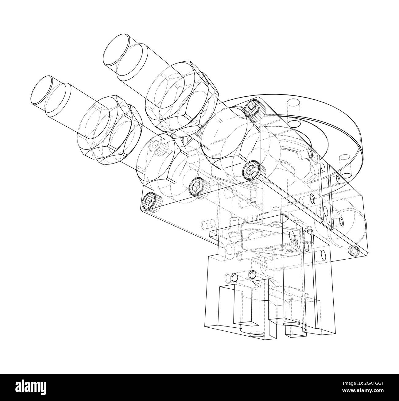 Abstract industry object concept. Vector Stock Vector Image & Art - Alamy