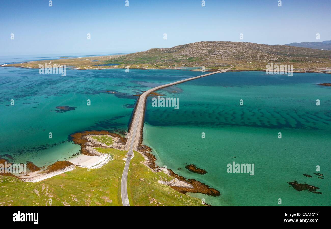 Causeway from eriskay south uist hi-res stock photography and images ...