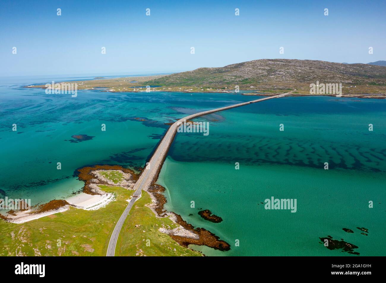 Causeway from eriskay south uist hi-res stock photography and images ...