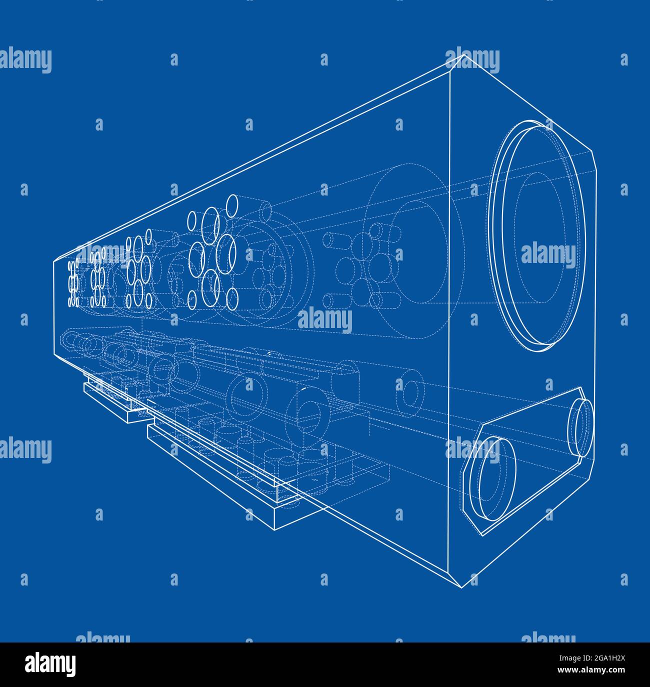 Abstract industry object concept. Vector Stock Vector Image & Art - Alamy