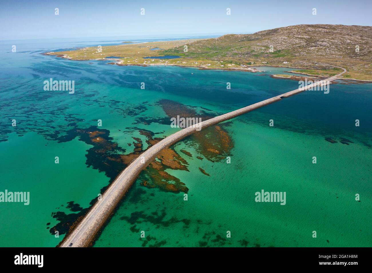 Causeway from eriskay south uist hi-res stock photography and images ...