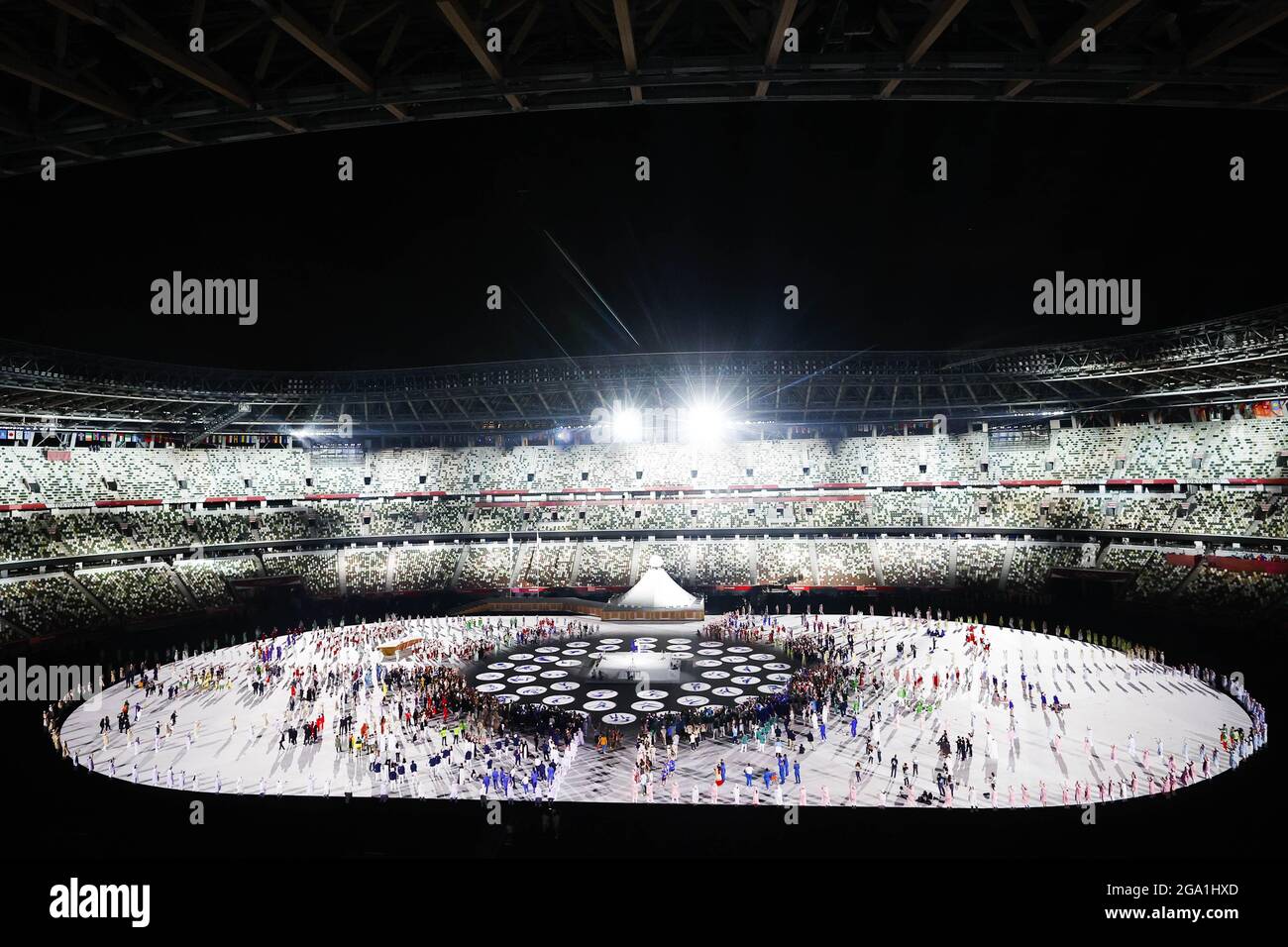 Tokyo 2020 opening ceremony hi-res stock photography and images - Alamy