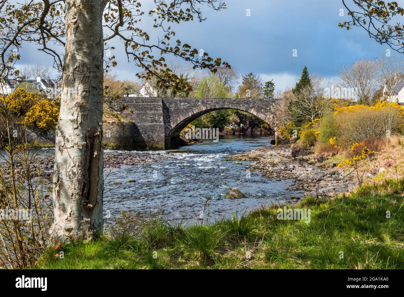 Bridge in poolewe hi-res stock photography and images - Alamy