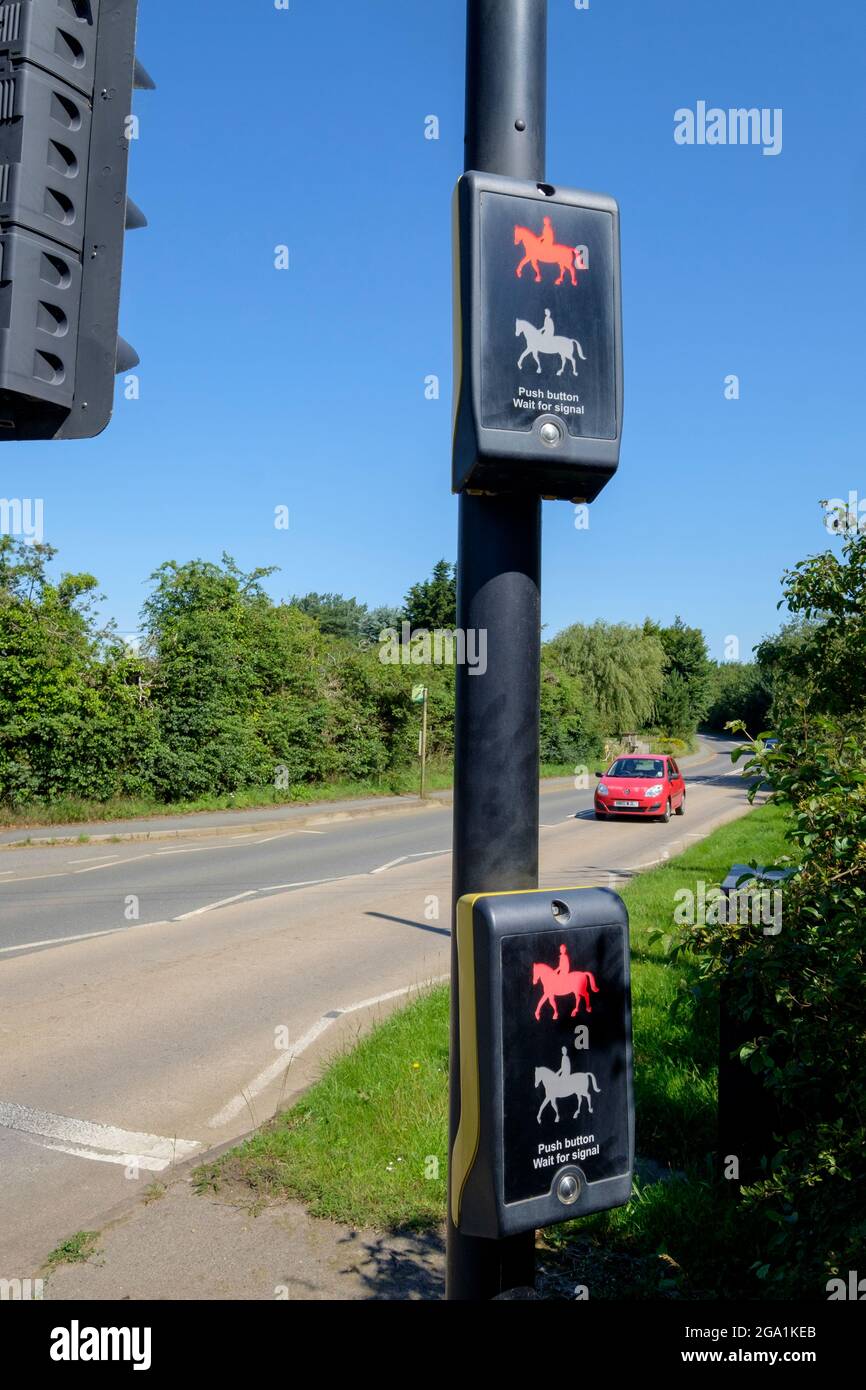 Horse riders crossing hi-res stock photography and images - Alamy