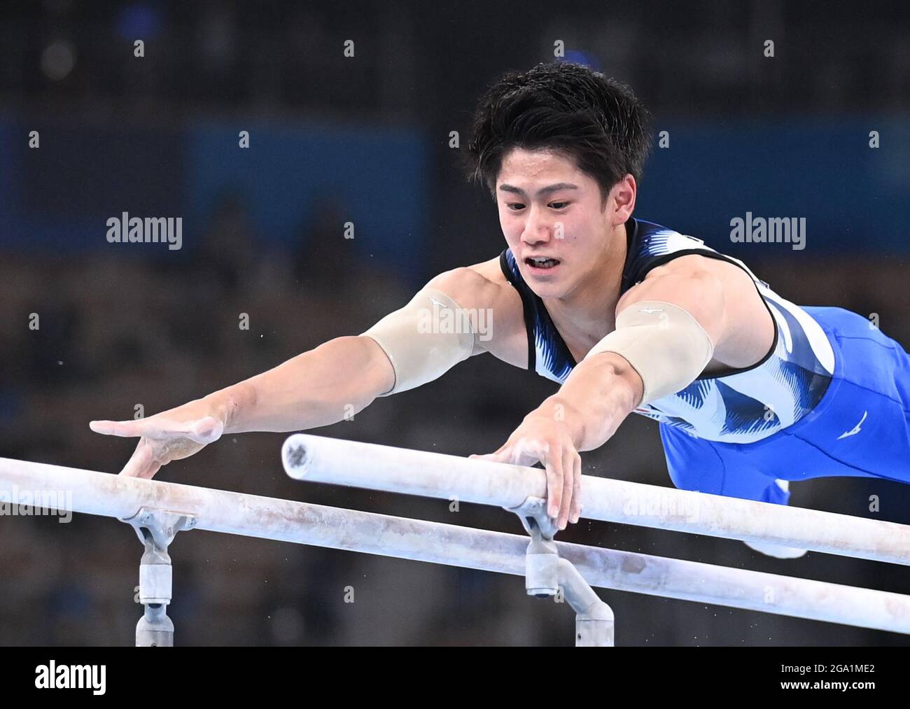 Tokyo, Japan. 28th July, 2021. Hashimoto Daiki of Japan competes in the ...