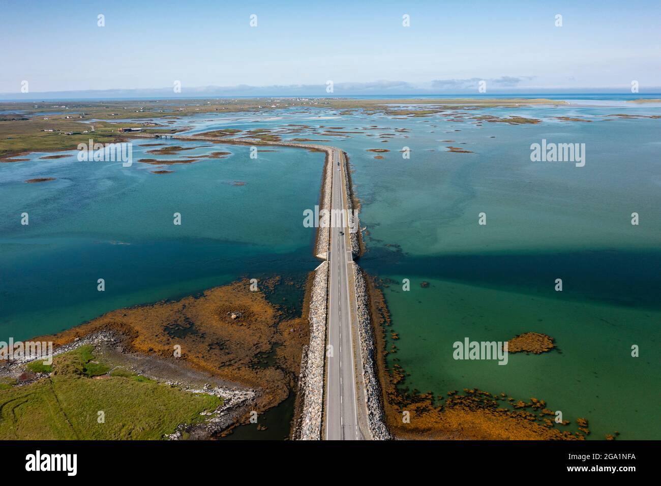 Benbecula causeway hi-res stock photography and images - Alamy