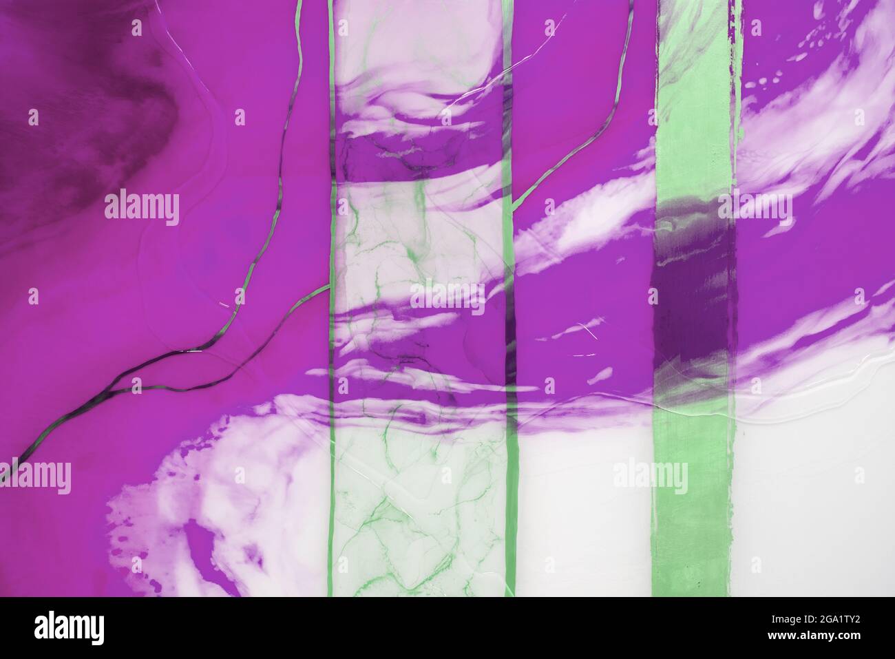 modern art background. abstract epoxy resin painting. Liquid flow ...