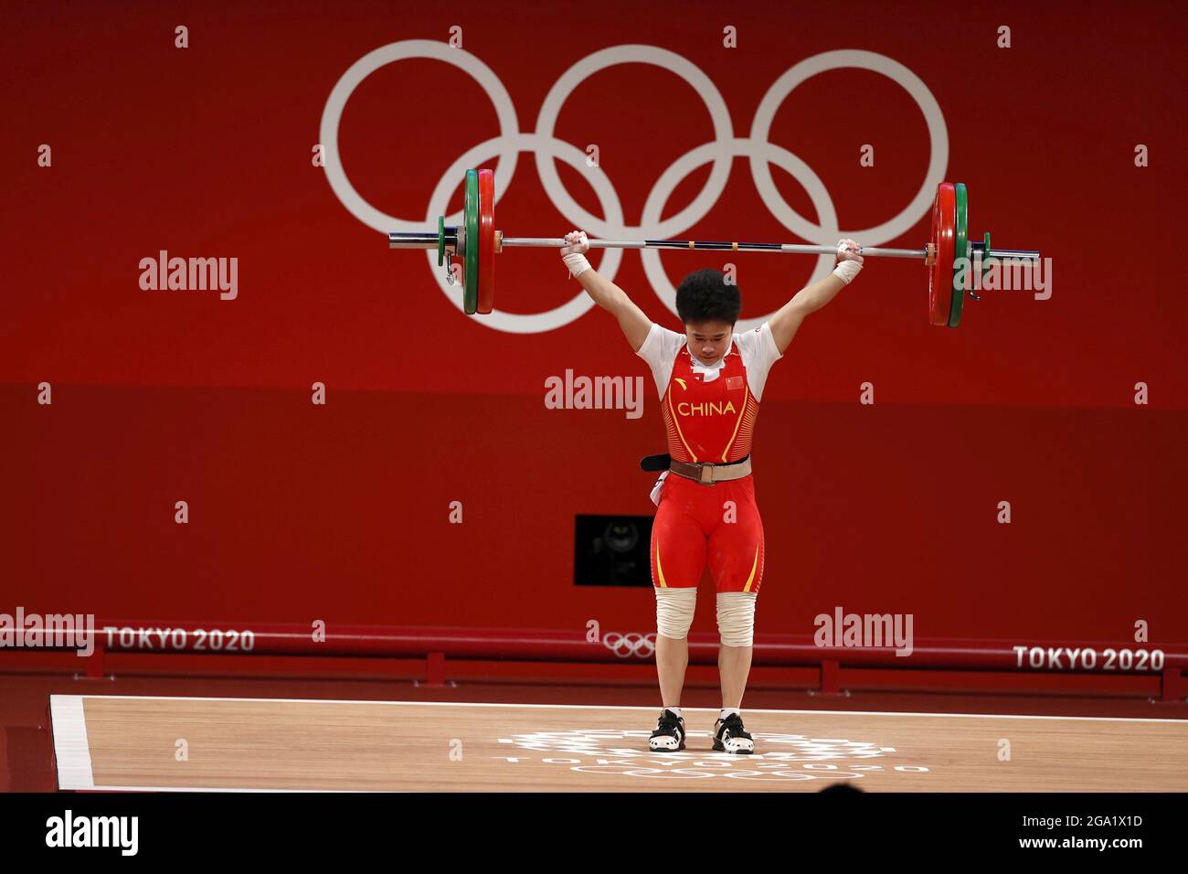 HOU Zhihui (CHN) Winner during the Olympic Games Tokyo 2020 ...