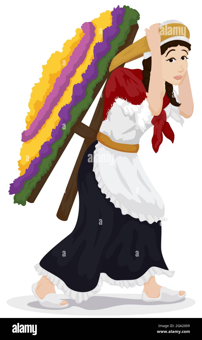 Festival apron Stock Vector Images - Alamy