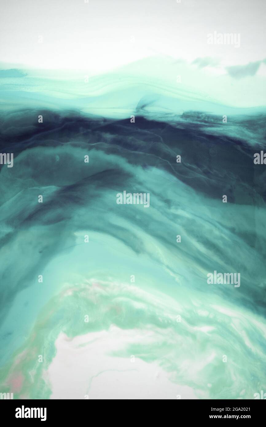 modern art background. abstract epoxy resin painting. Liquid flow ...