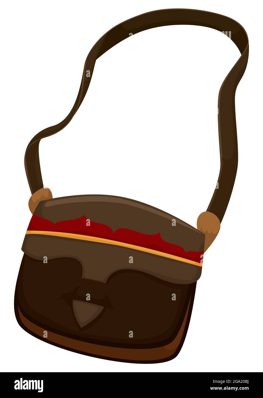 Colombian carriel -traditional satchel or bag- with long handle in ...