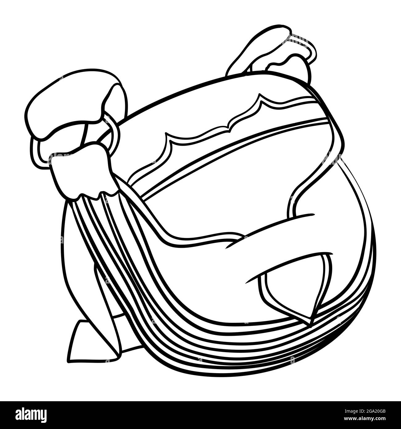 Isolated Colombian carriel bag -a satchel in the paisa culture- in ...