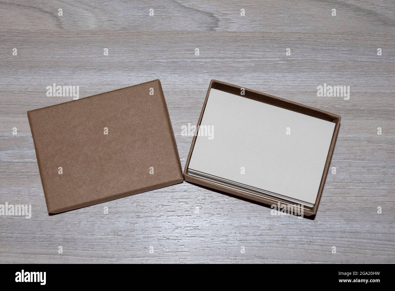 Business card mockup logo mockup hi-res stock photography and images ...