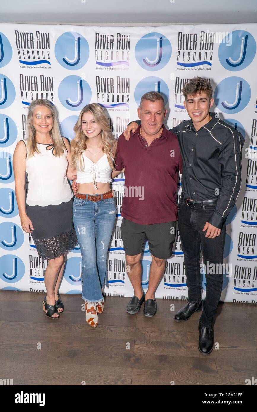 Connie Defeo, Juna Defeo, Joe Defeo and Joey Defeoo attend George Wayne ...