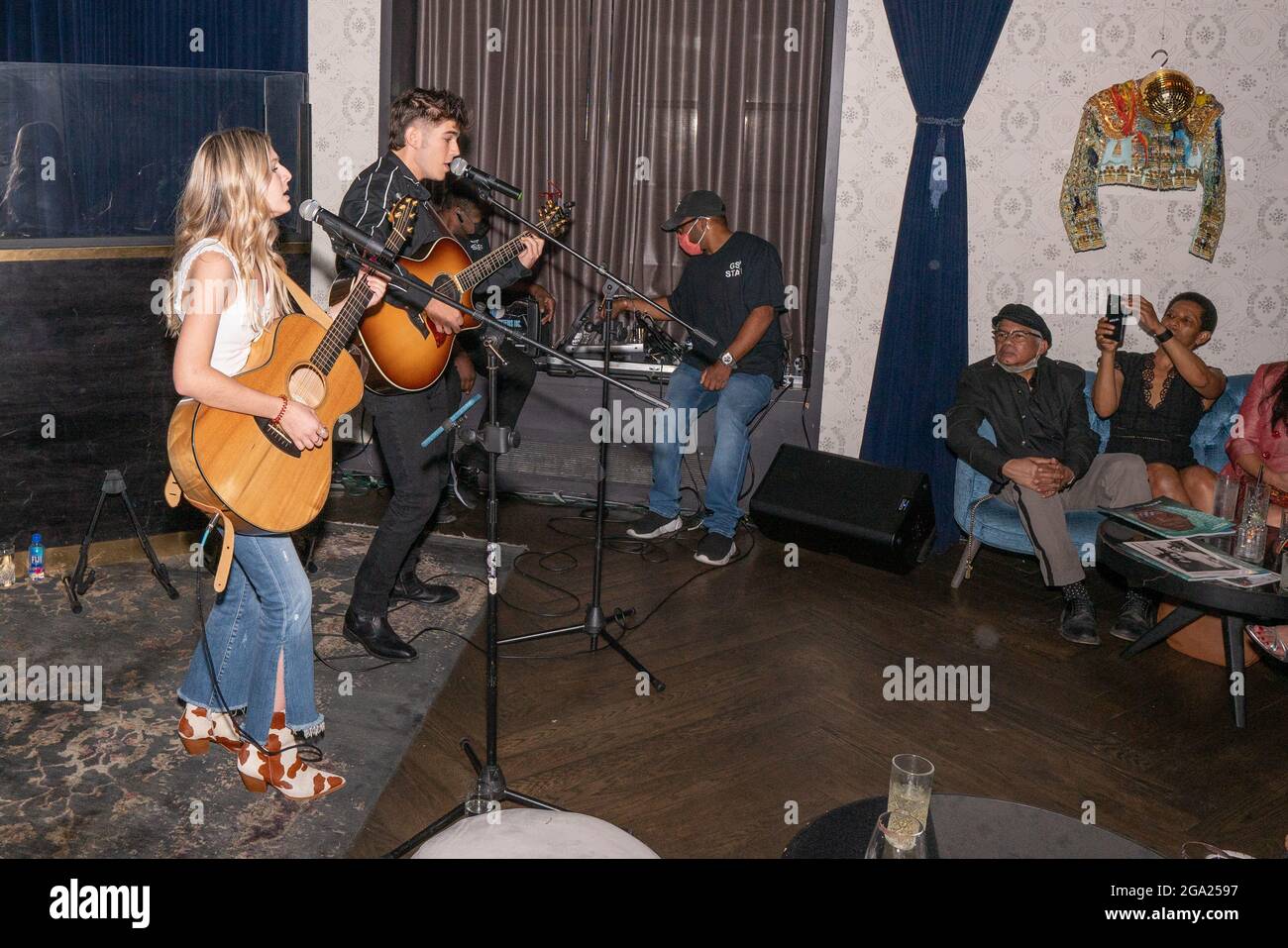 June N Joey perform at George Wayne presents the NYC debut of Juna N ...