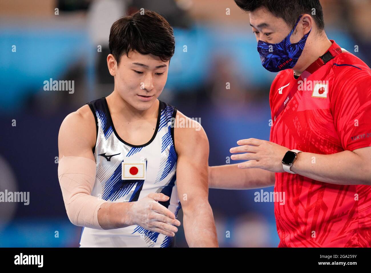 Tokyo, Japan. 28th July, 2021. Takeru Kitazono (JPN) Gymnastics - Artistic : Men's Individual ...