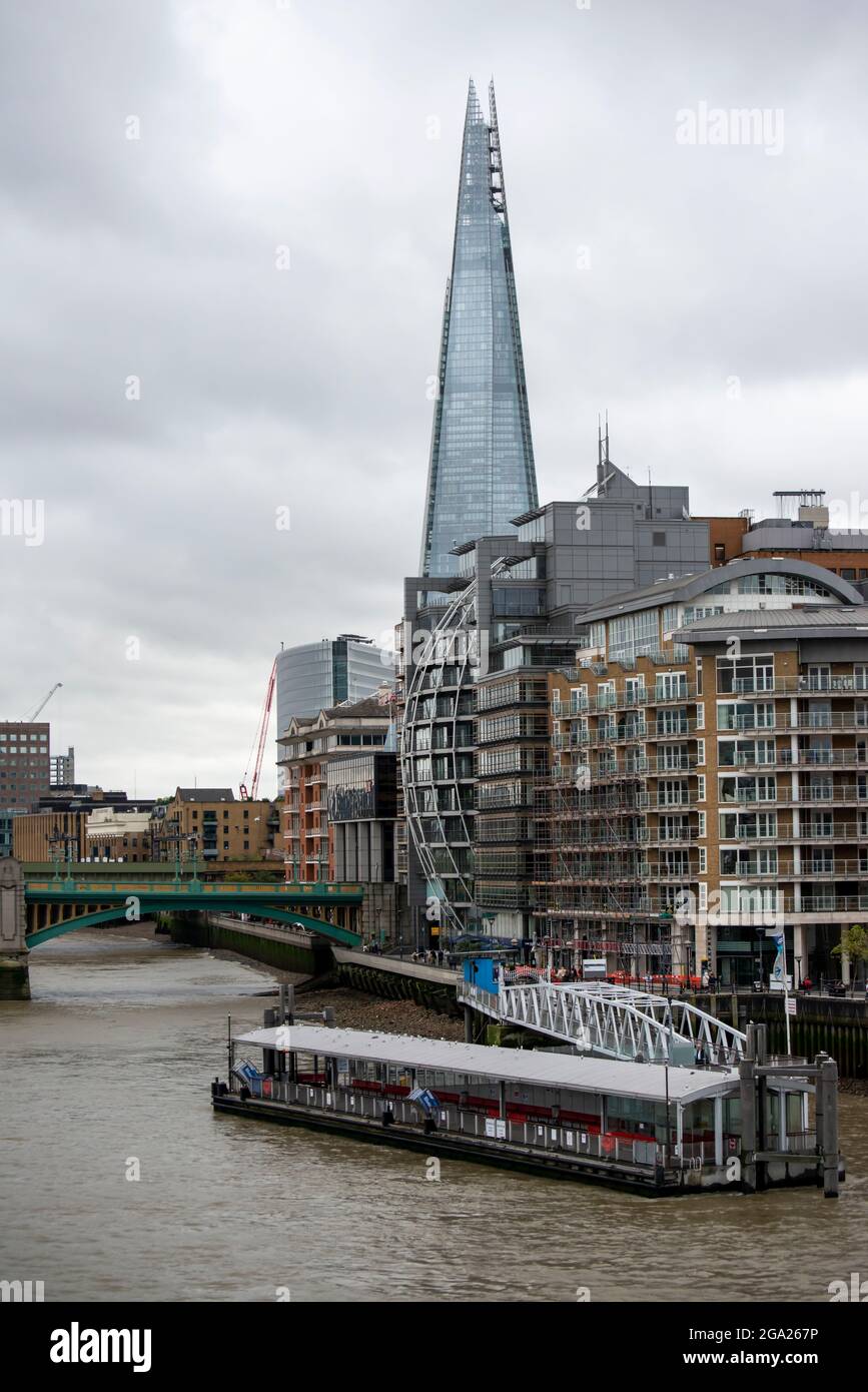 View of The Shard skyscraper in London, England Stock Photo - Alamy