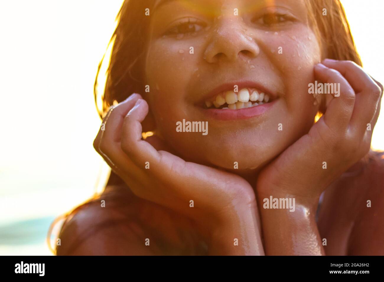 12 Year Old Girl Face High Resolution Stock Photography and Images - Alamy