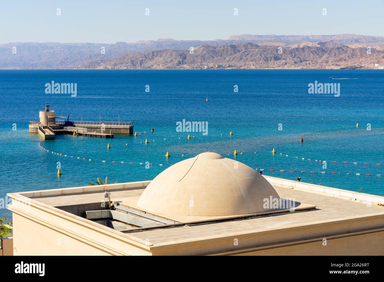 Gulf of Aqaba,view from Al Manara, a Luxury Collecion Hotel, first 5 ...