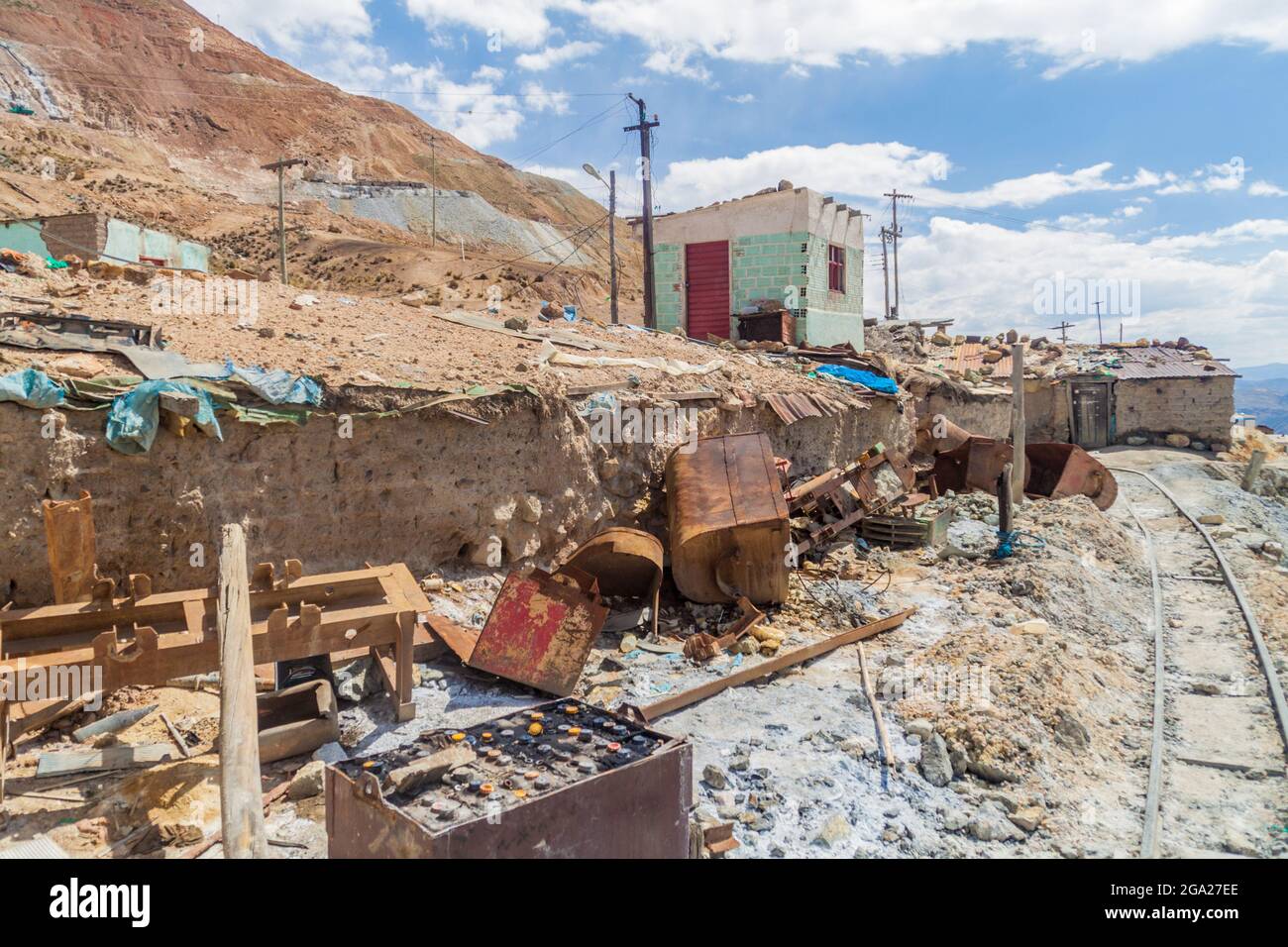 Entrance to the Cerro Rico mine in Potosi, Bolivia Stock Photo - Alamy