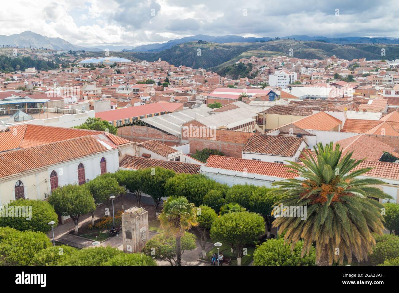 Aerial view downtown sucre hi-res stock photography and images - Alamy