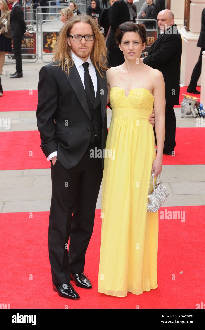 London, UK. Tim Minchin at Olivier Awards 2013 at The Royal Opera House ...