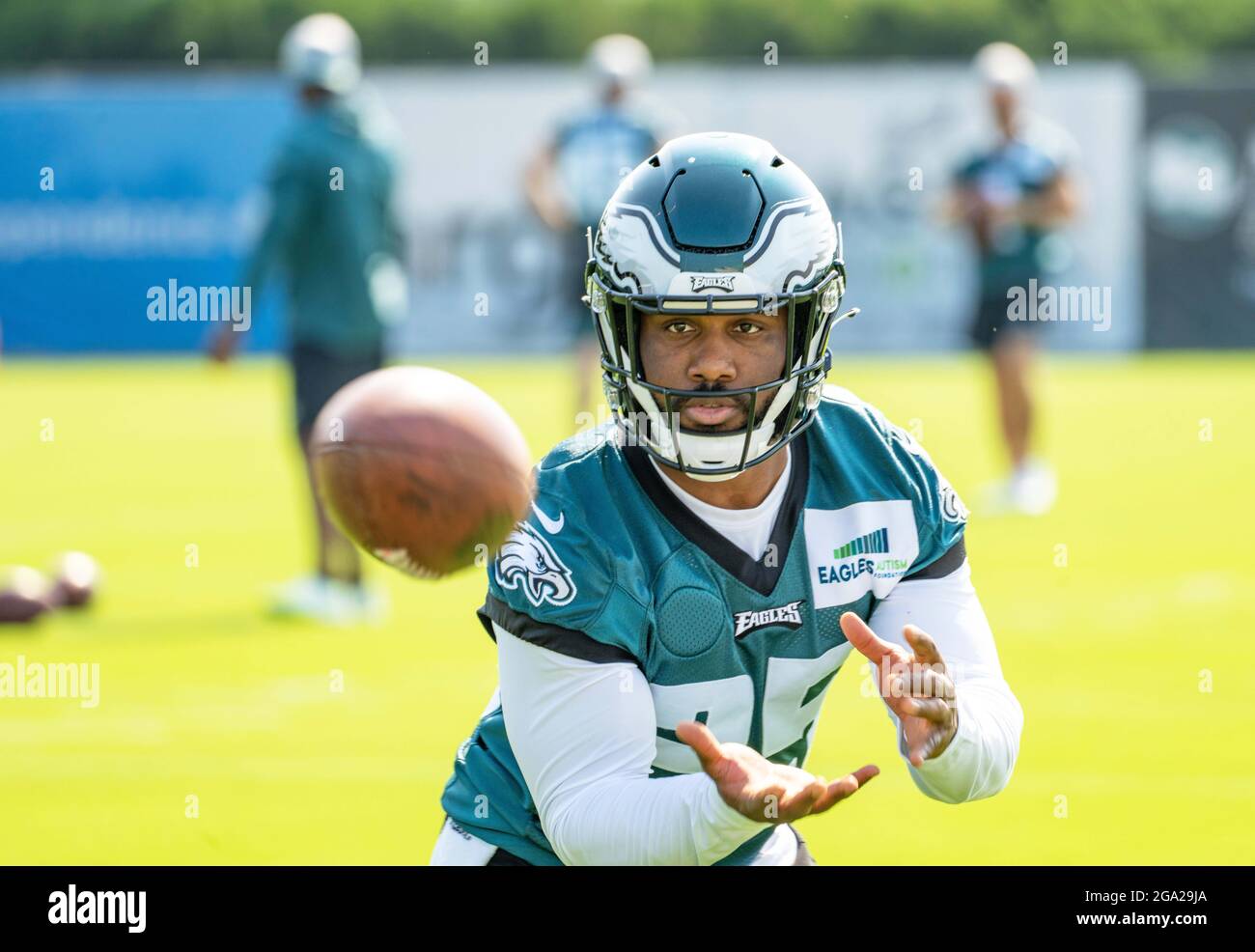 Philadelphia, Pennsylvania, USA. 28th July, 2021. NFL running back ...